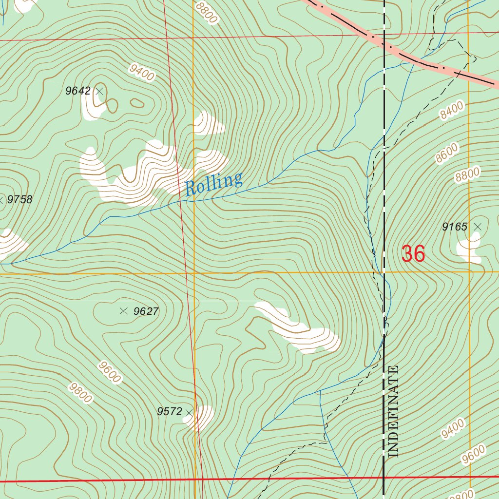 Windy Peak, CO FSTopo Legacy Map by US Forest Service - Topo | Avenza Maps