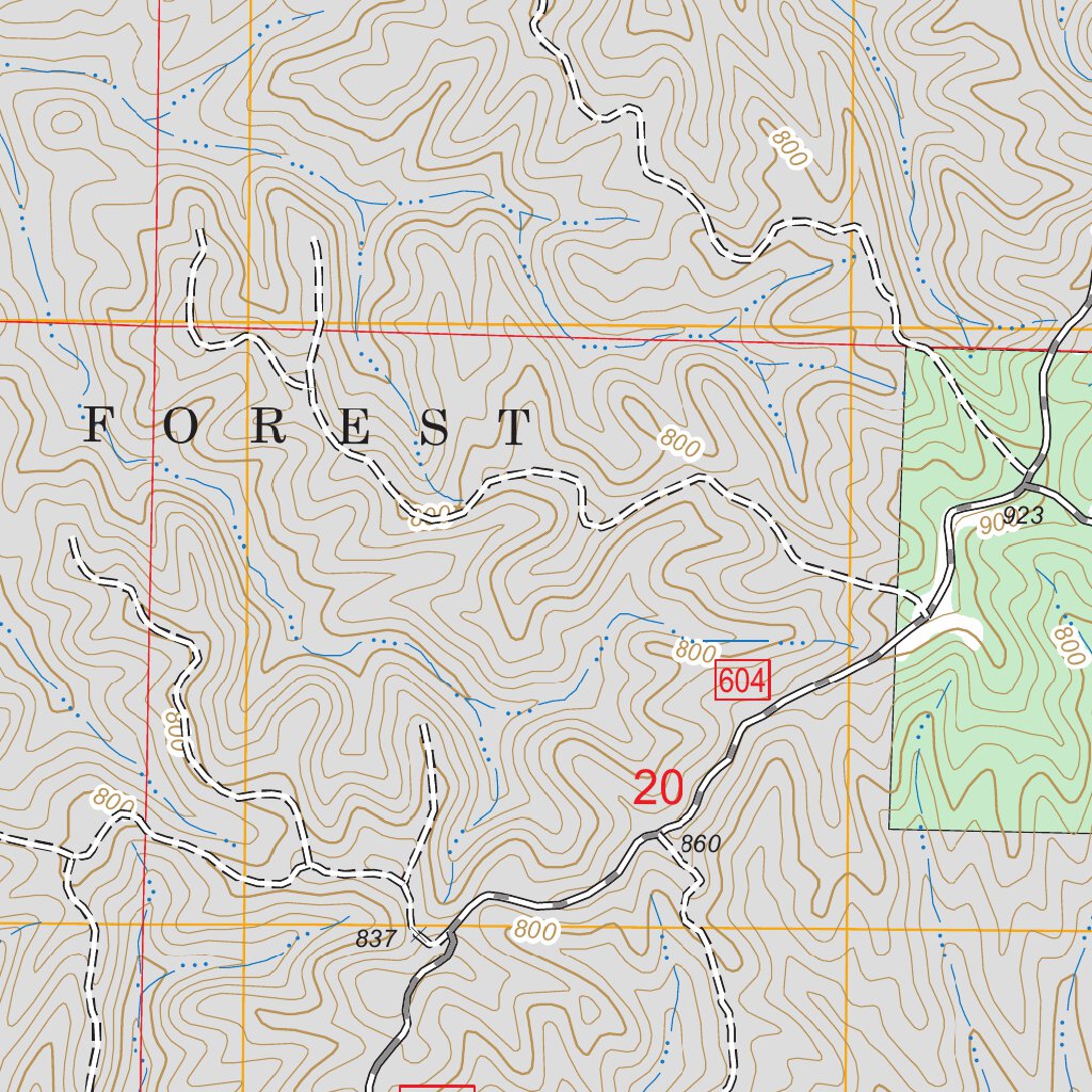 Winterboro, AL FSTopo Legacy Map by US Forest Service - Topo | Avenza Maps