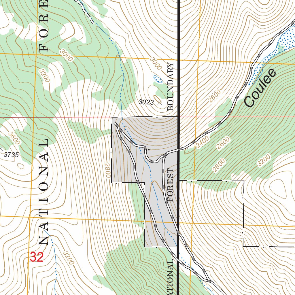 Winthrop, WA FSTopo Legacy Map by US Forest Service - Topo | Avenza Maps