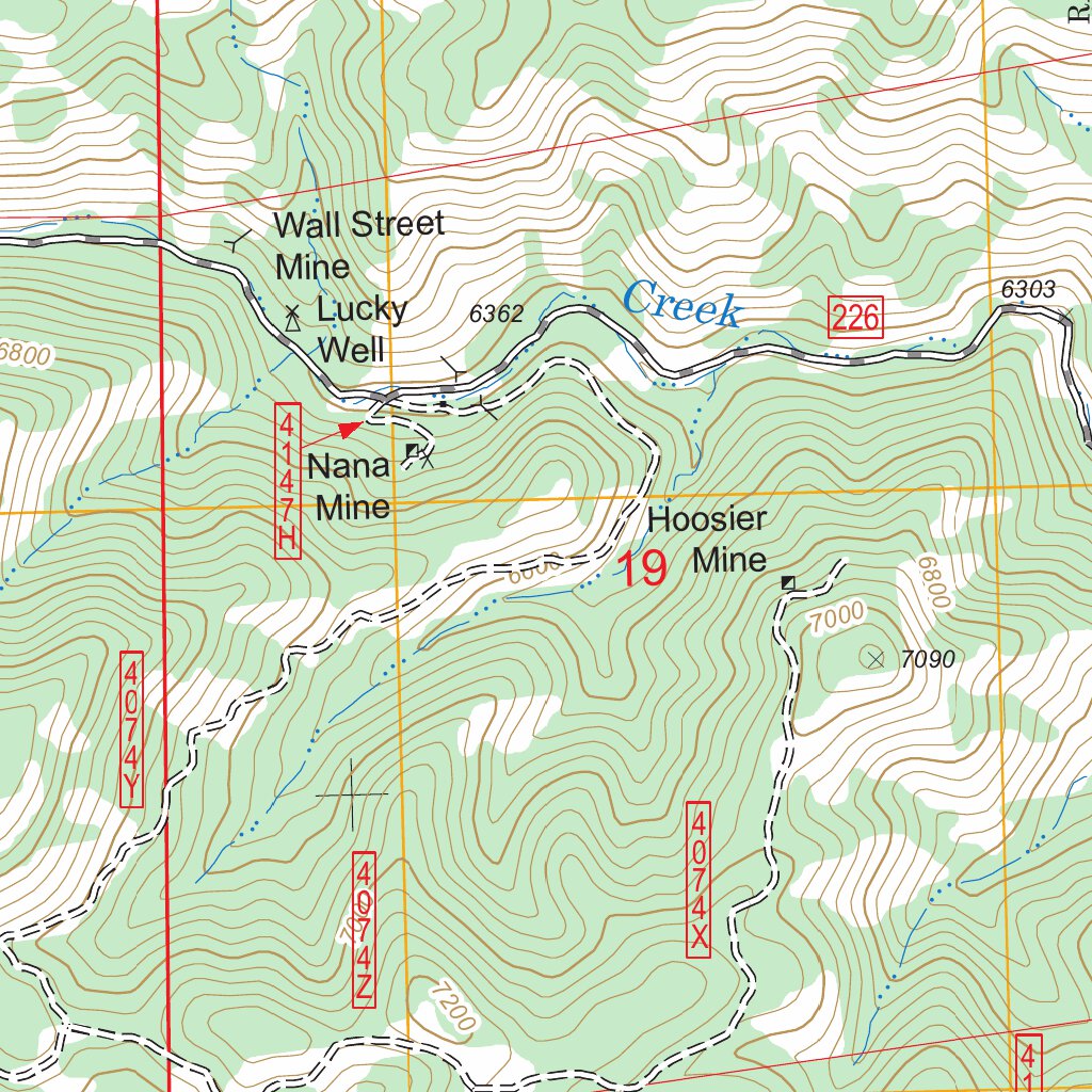 Winston, NM FSTopo Legacy Map by US Forest Service - Topo | Avenza Maps