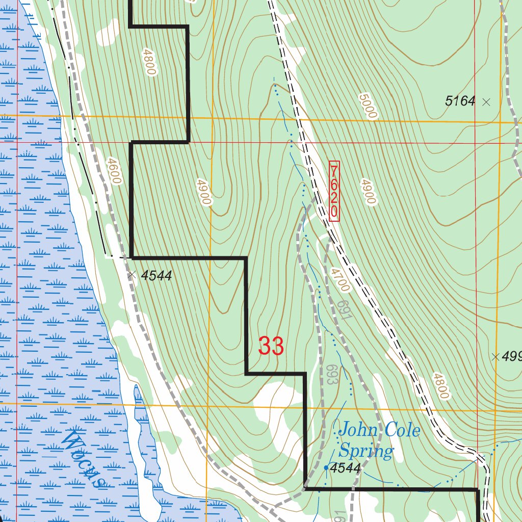 Wocus Bay, OR FSTopo Legacy Map by US Forest Service - Topo | Avenza Maps