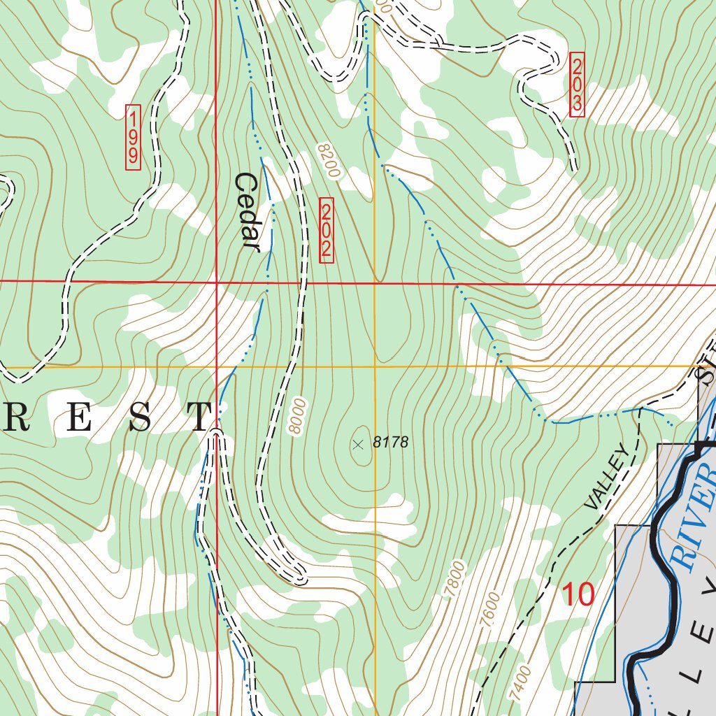 Woodland, UT FSTopo Legacy Map by US Forest Service - Topo | Avenza Maps
