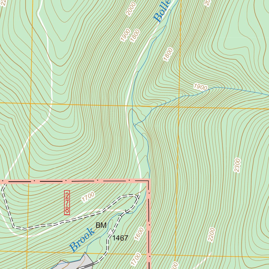 Woodford, VT FSTopo Legacy Map by US Forest Service - Topo | Avenza Maps