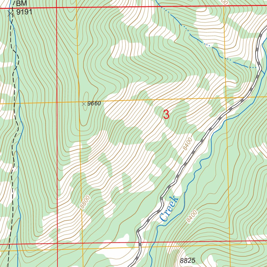 X Lazy F Ranch, CO FSTopo Legacy Map by US Forest Service - Topo ...