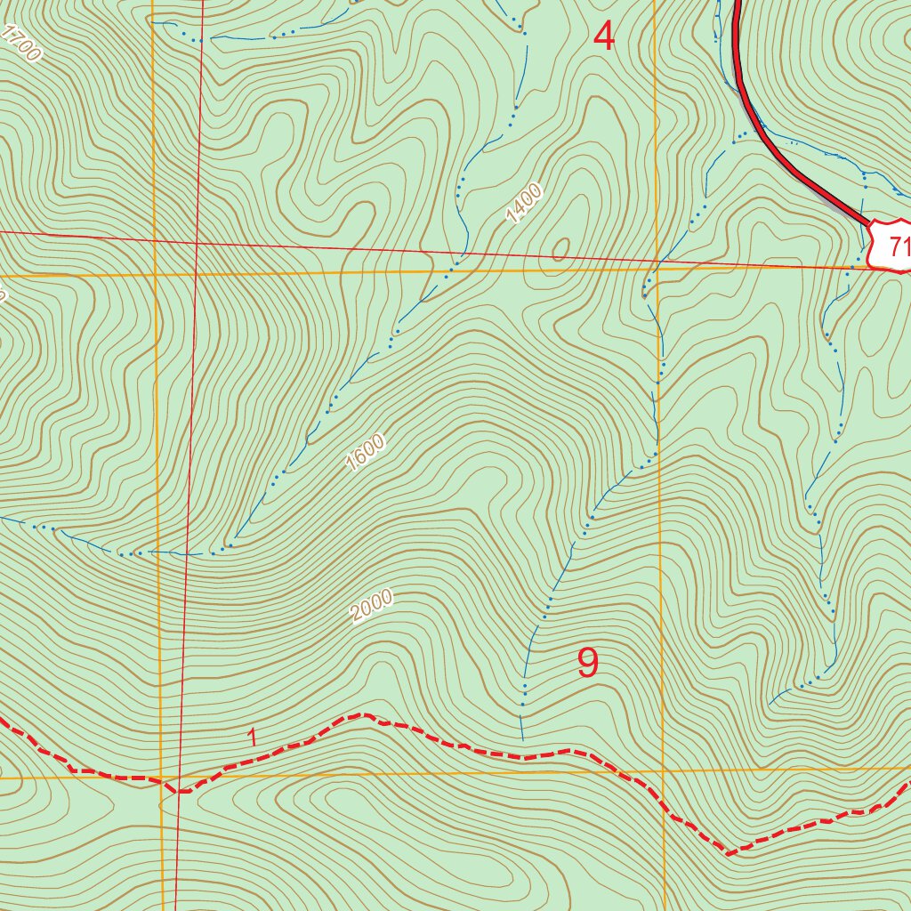 Acorn, AR FSTopo Map by US Forest Service - Topo | Avenza Maps