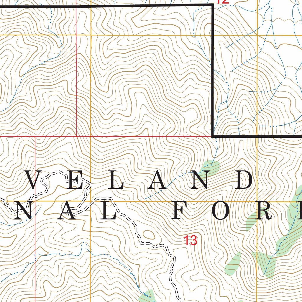 Aguanga, CA FSTopo Map by US Forest Service - Topo | Avenza Maps