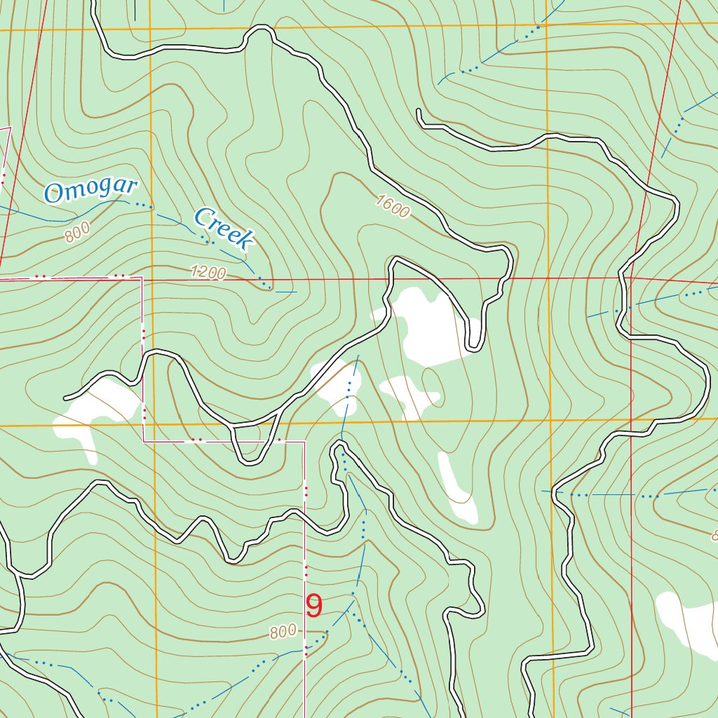 Ah Pah Ridge, CA FSTopo Map by US Forest Service - Topo | Avenza Maps