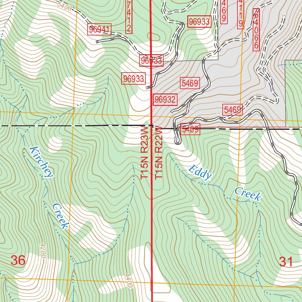 Alberton, MT FSTopo Map by US Forest Service - Topo | Avenza Maps