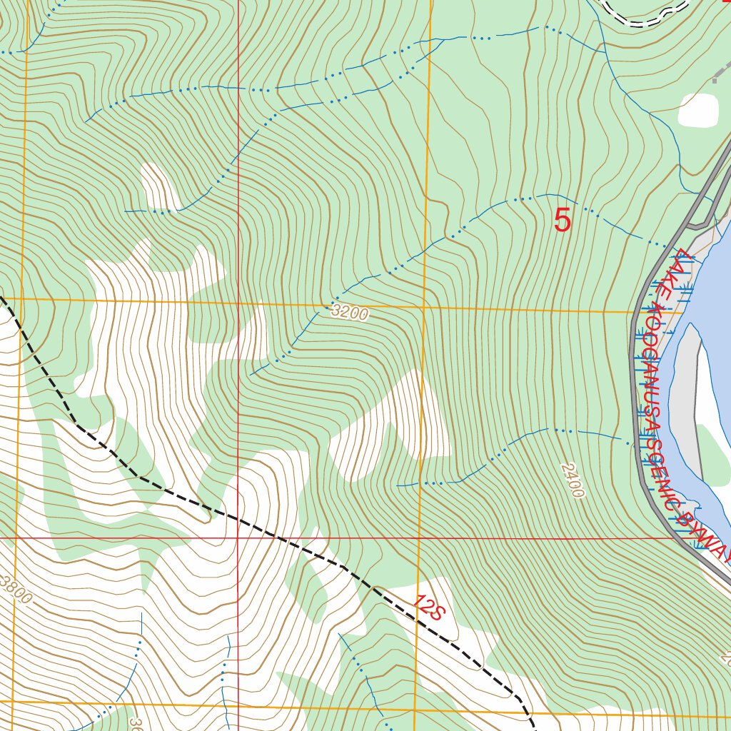 Alexander Mountain, MT FSTopo Map by US Forest Service - Topo | Avenza Maps