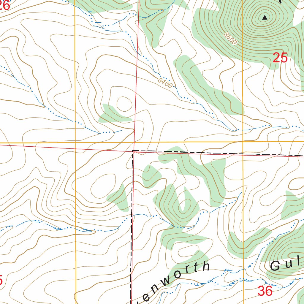 Aldrich Gulch, CO FSTopo Map by US Forest Service - Topo | Avenza Maps