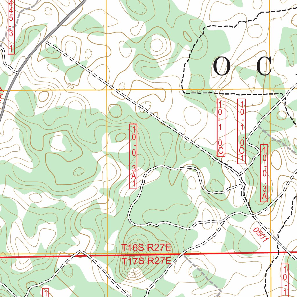 Alexander Springs, FL FSTopo Map by US Forest Service - Topo | Avenza Maps