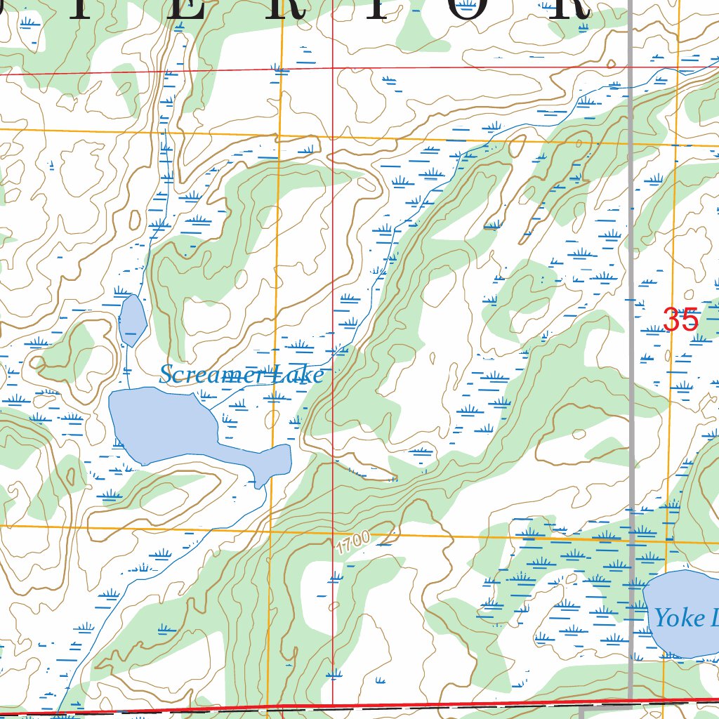 Alice Lake, MN FSTopo Map by US Forest Service - Topo | Avenza Maps