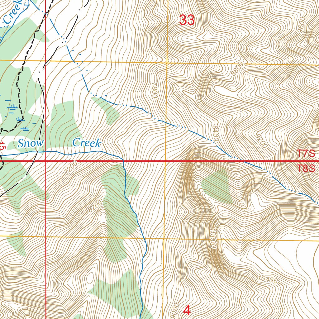 Alpine, MT FSTopo Map by US Forest Service - Topo | Avenza Maps