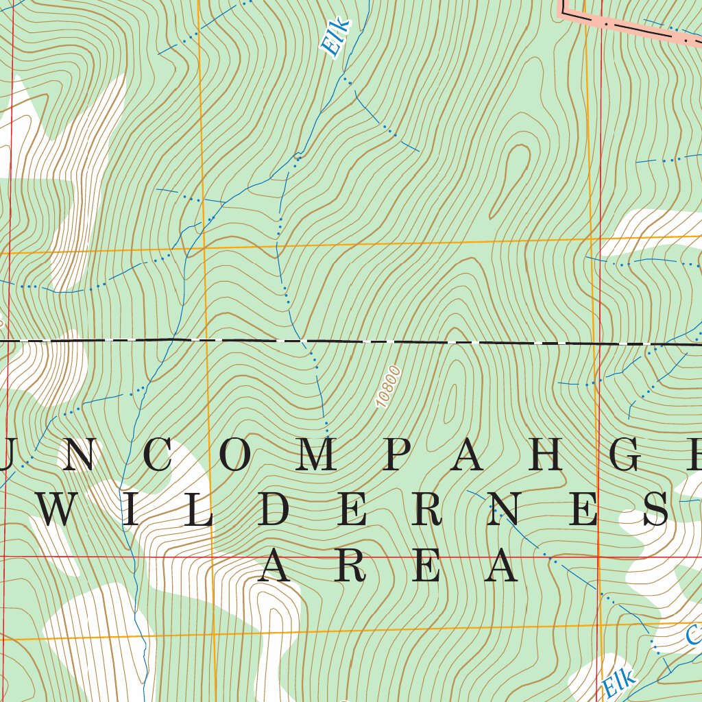 Alpine Plateau, CO FSTopo Map by US Forest Service - Topo | Avenza Maps