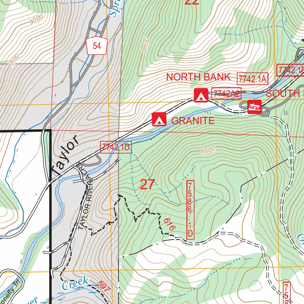 Almont, CO FSTopo Map by US Forest Service - Topo | Avenza Maps