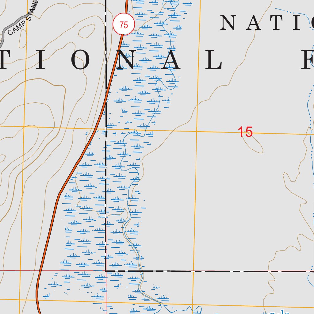Alturas Lake, ID FSTopo Map by US Forest Service - Topo | Avenza Maps