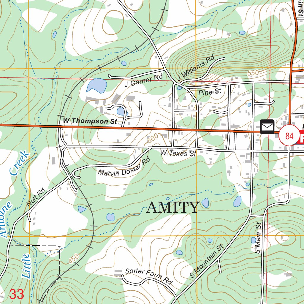 Amity, AR FSTopo Map by US Forest Service - Topo | Avenza Maps