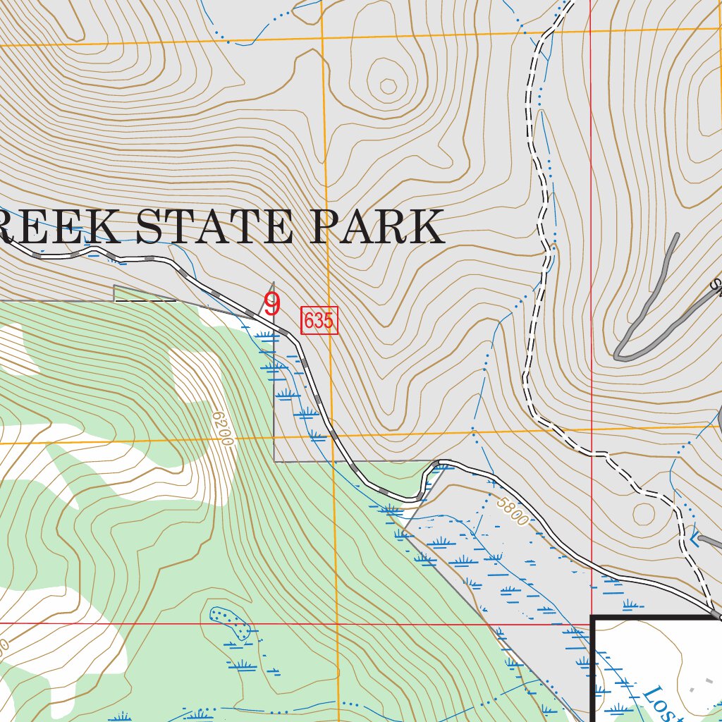 Anaconda North, MT FSTopo Map by US Forest Service - Topo | Avenza Maps