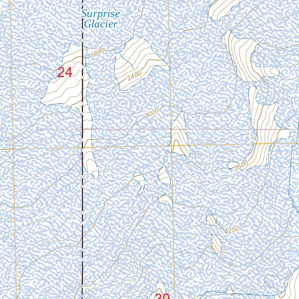 Anchorage A-4 SW, AK FSTopo Map by US Forest Service - Topo | Avenza Maps