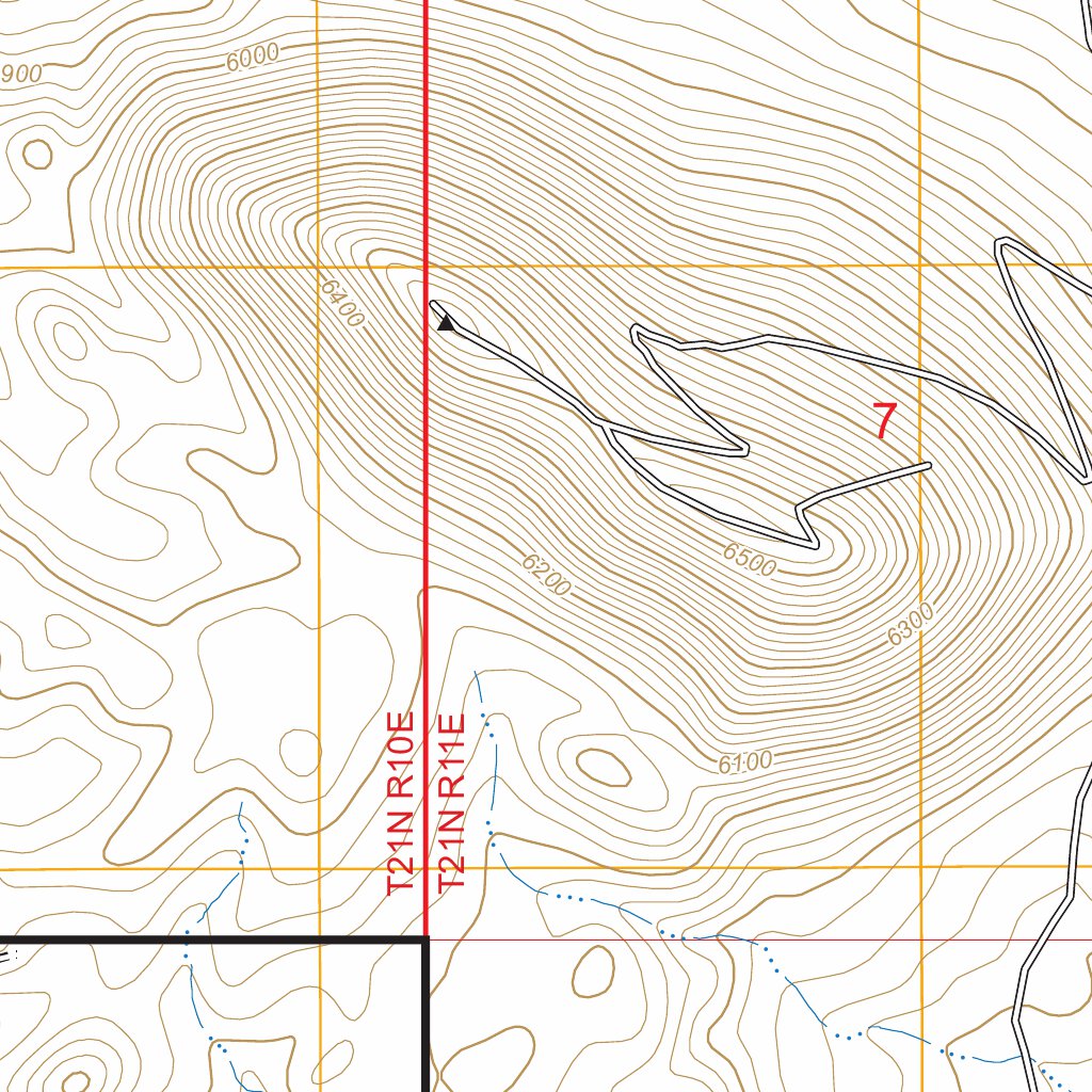Angell, AZ FSTopo Map by US Forest Service - Topo | Avenza Maps