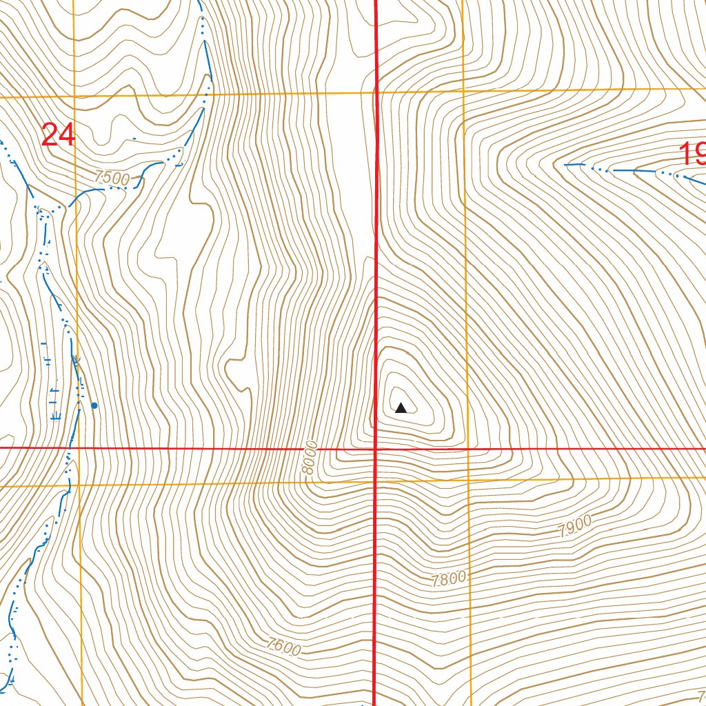 Antelope Peak, MT FSTopo Map by US Forest Service - Topo | Avenza Maps