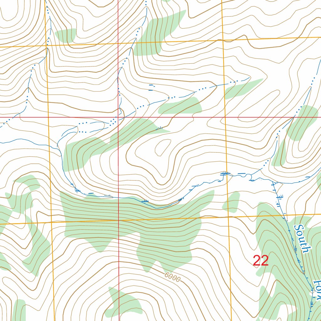 Antelope Creek, MT FSTopo Map by US Forest Service - Topo | Avenza Maps