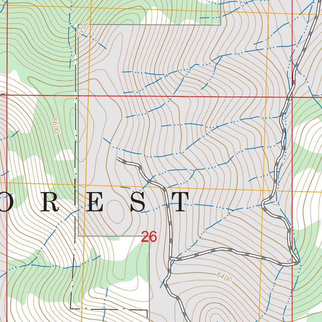 Antelope Valley, CA FSTopo Map by US Forest Service - Topo | Avenza Maps