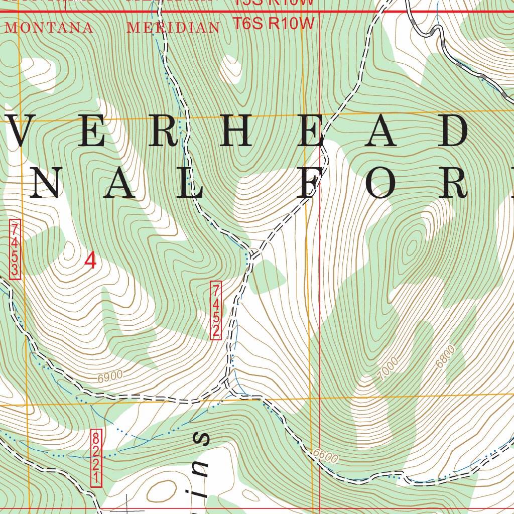 Argenta, MT FSTopo Map by US Forest Service - Topo | Avenza Maps