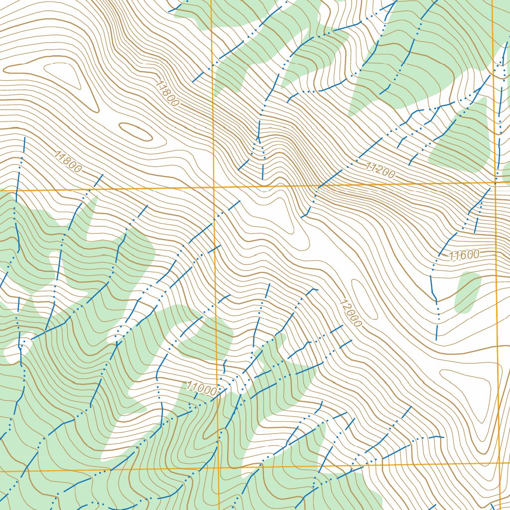 Archuleta Creek, CO FSTopo Map by US Forest Service - Topo | Avenza Maps