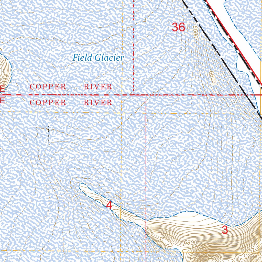 Atlin A-7 SE, AK-BC FSTopo Map by US Forest Service - Topo | Avenza Maps