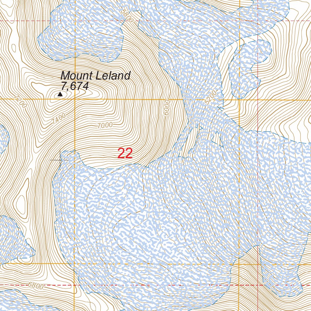 Atlin A-8 NE, AK-BC FSTopo Map by US Forest Service - Topo | Avenza Maps