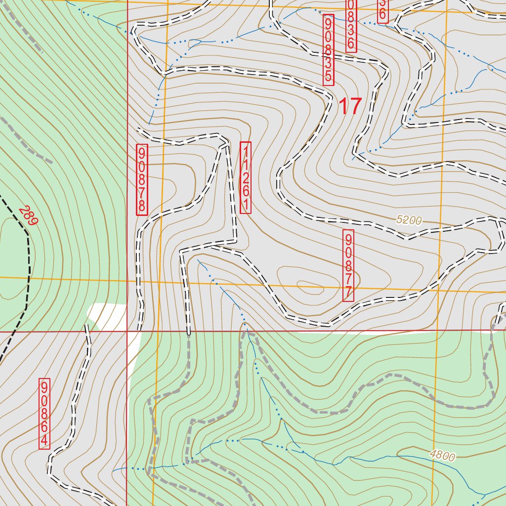 Ashley Mountain, MT FSTopo Map by US Forest Service - Topo | Avenza Maps