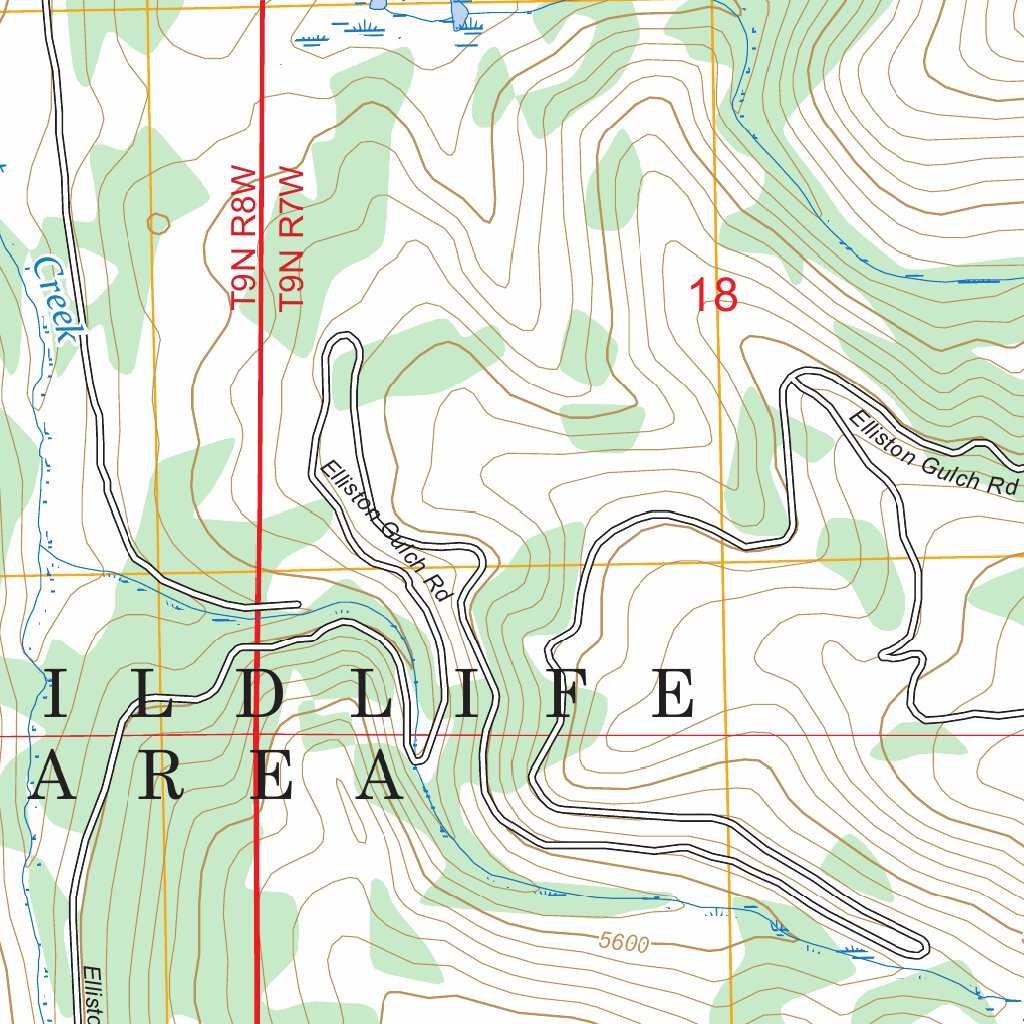 Avon, MT FSTopo Map by US Forest Service - Topo | Avenza Maps