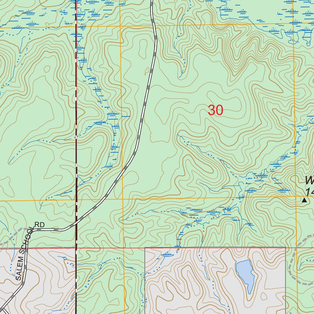 Avent, MS FSTopo Map by US Forest Service - Topo | Avenza Maps