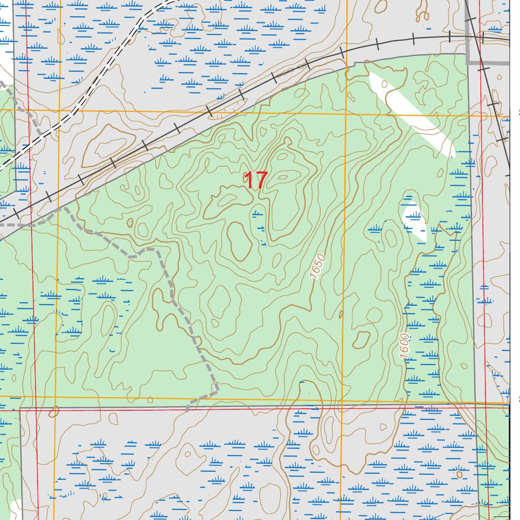 Babbitt SW, MN FSTopo Map by US Forest Service - Topo | Avenza Maps