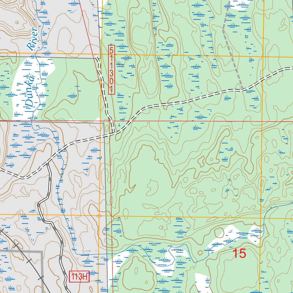 Babbitt SE, MN FSTopo Map by US Forest Service - Topo | Avenza Maps