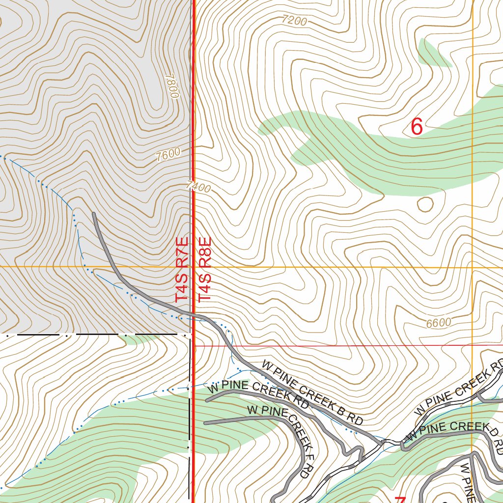 Bald Knob, MT FSTopo Map by US Forest Service - Topo | Avenza Maps