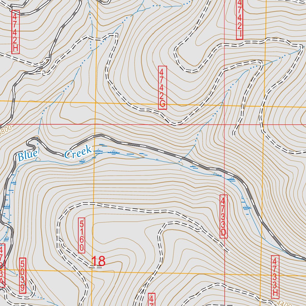 Banfield Mountain, MT FSTopo Map by US Forest Service - Topo | Avenza Maps
