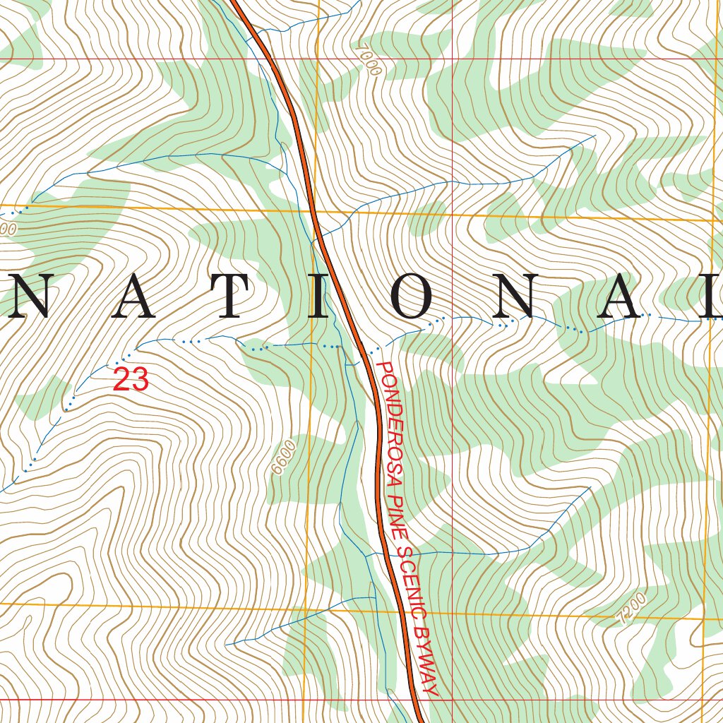 Banner Summit, ID FSTopo Map by US Forest Service - Topo | Avenza Maps
