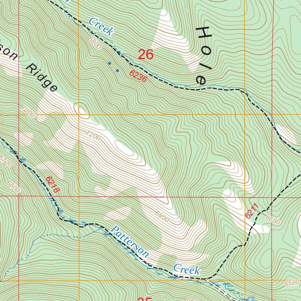 Bates, ID FSTopo Map by US Forest Service - Topo | Avenza Maps