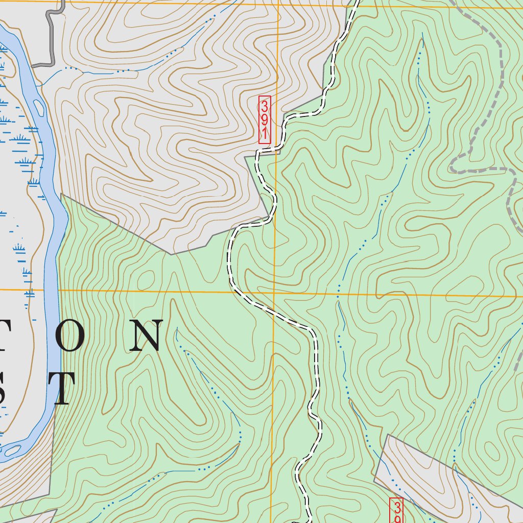 Bath Alum, VA FSTopo Map by US Forest Service - Topo | Avenza Maps