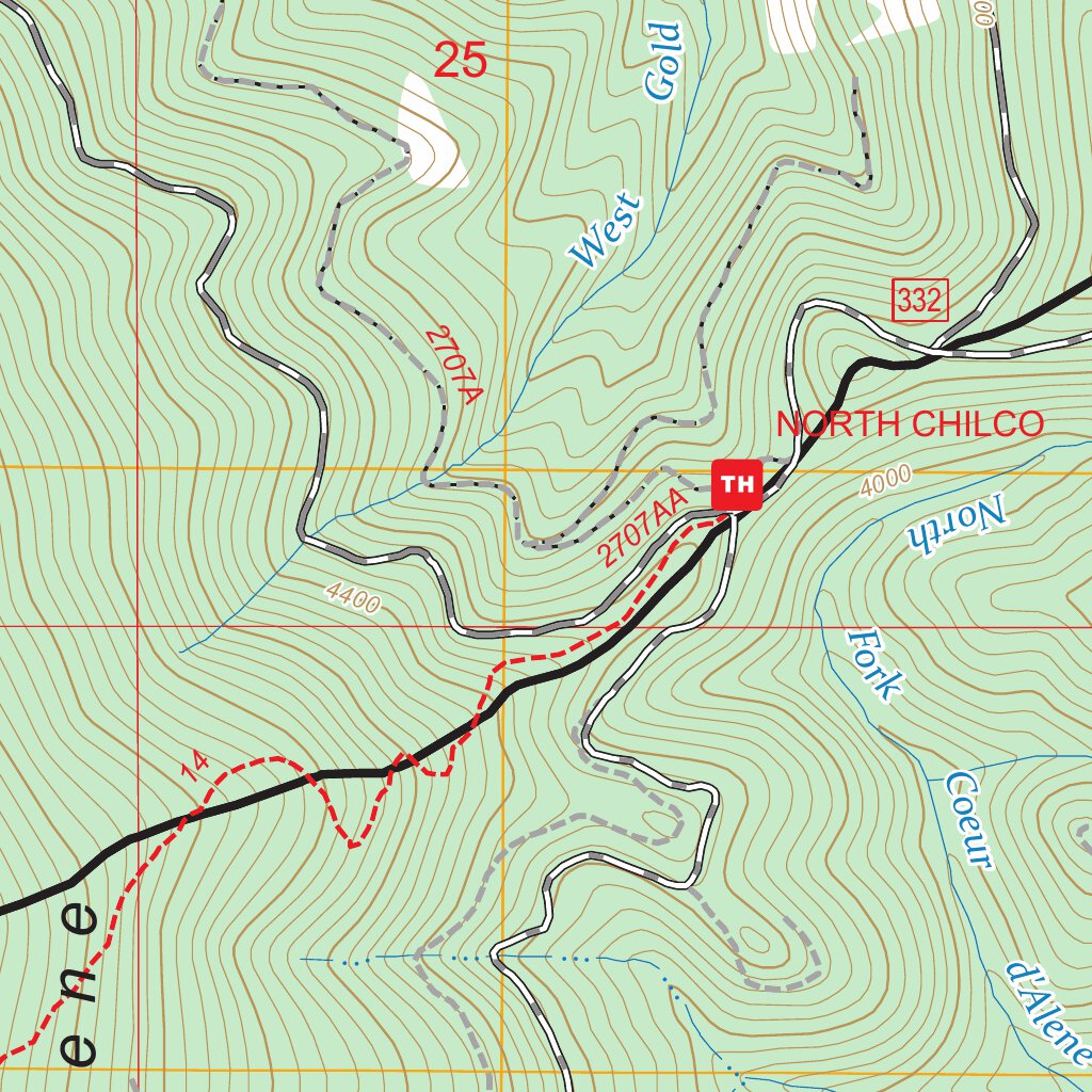 Bayview, ID FSTopo Map by US Forest Service - Topo | Avenza Maps