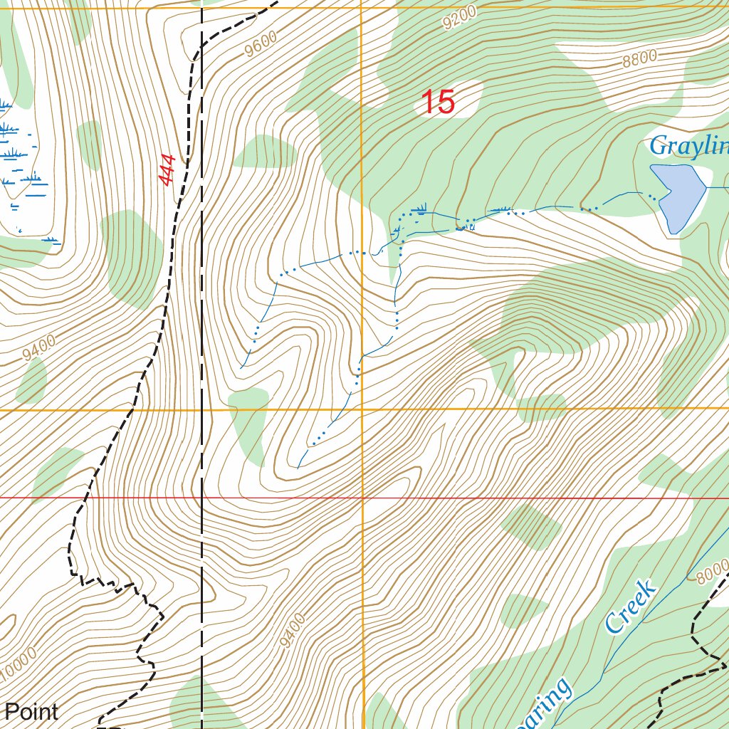 Beacon Point, MT FSTopo Map by US Forest Service - Topo | Avenza Maps