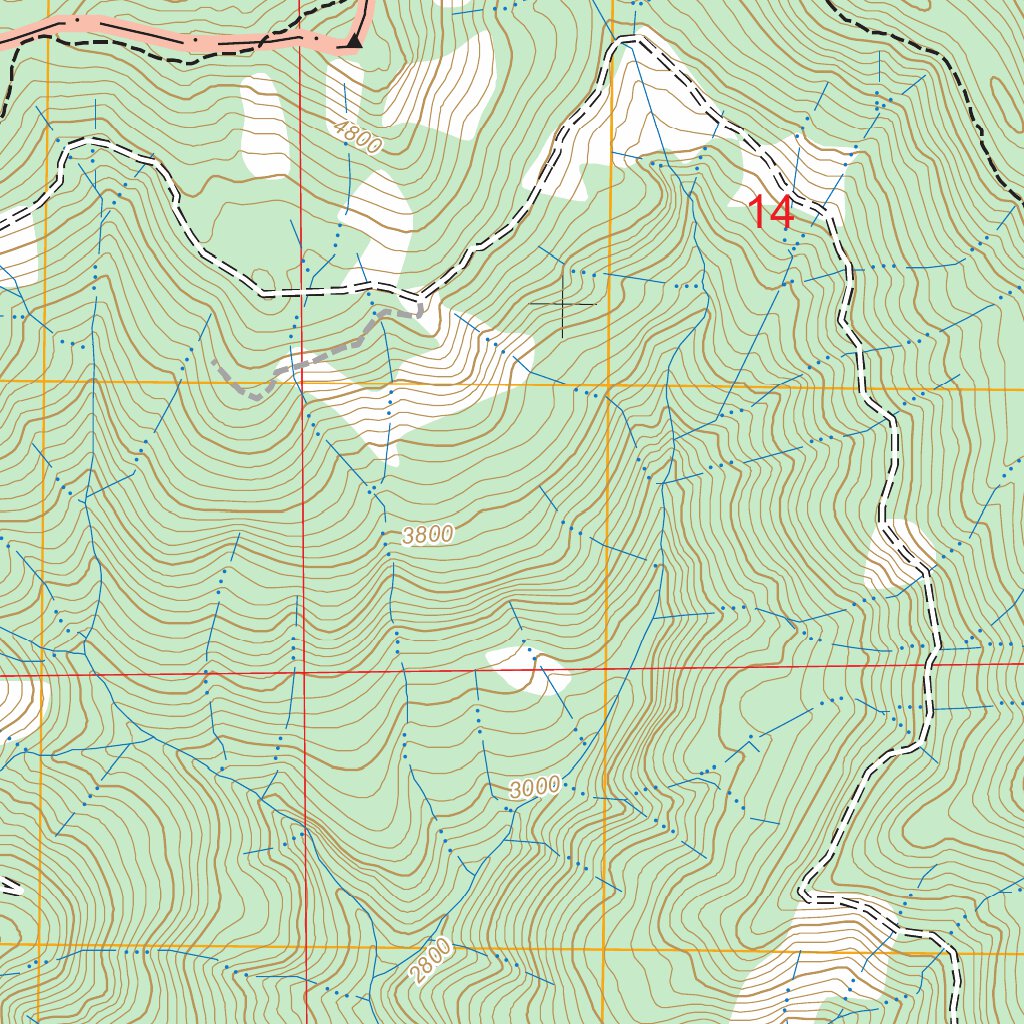 Battle Ax, OR FSTopo Map by US Forest Service - Topo | Avenza Maps