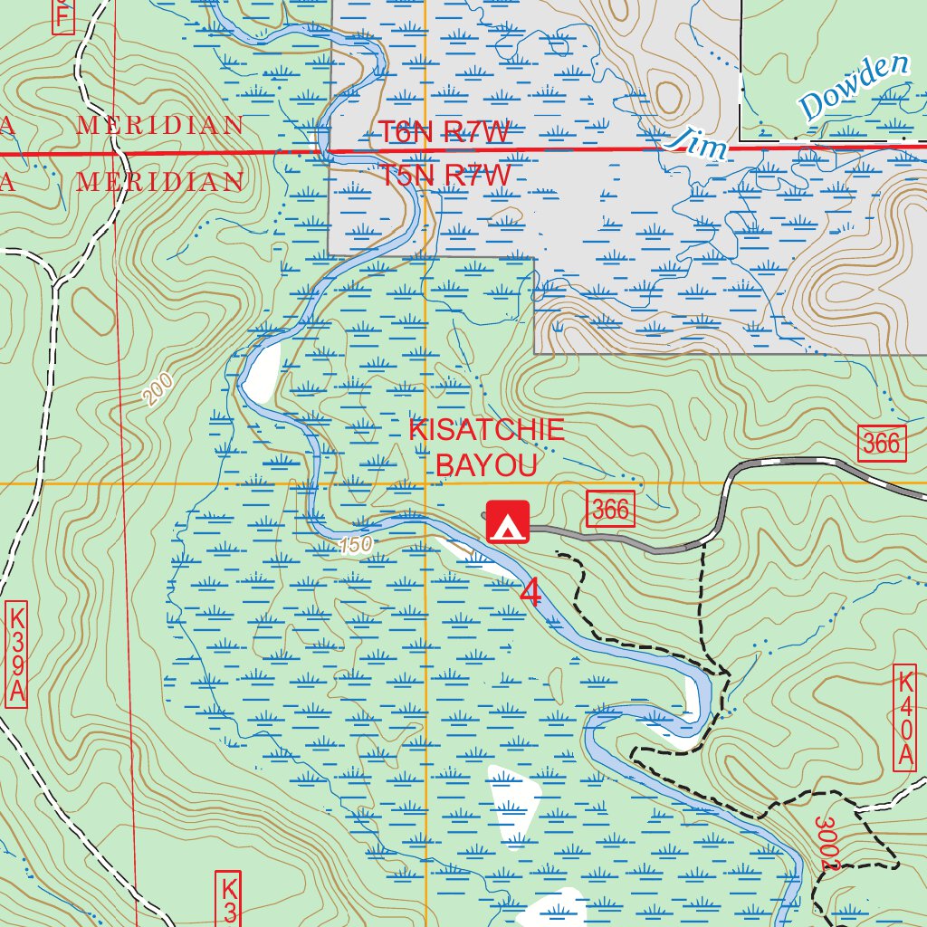 Bayou Livrogne, LA FSTopo Map by US Forest Service - Topo | Avenza Maps