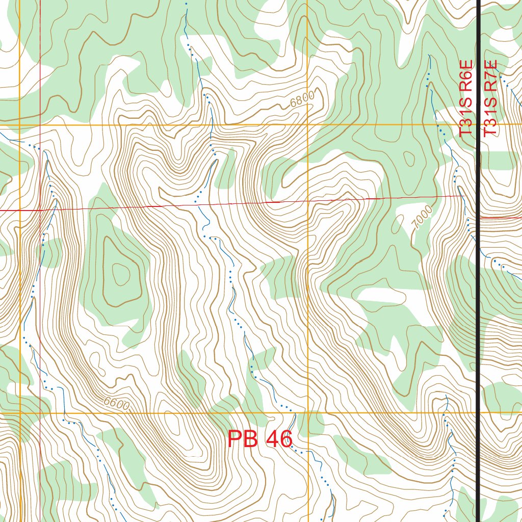 Bear Canyon, UT FSTopo Map by US Forest Service - Topo | Avenza Maps