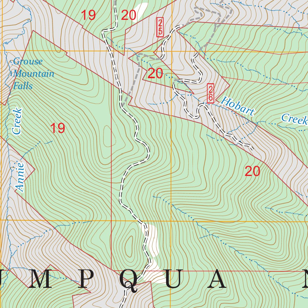 Bearbones Mountain, OR FSTopo Map by US Forest Service - Topo | Avenza Maps