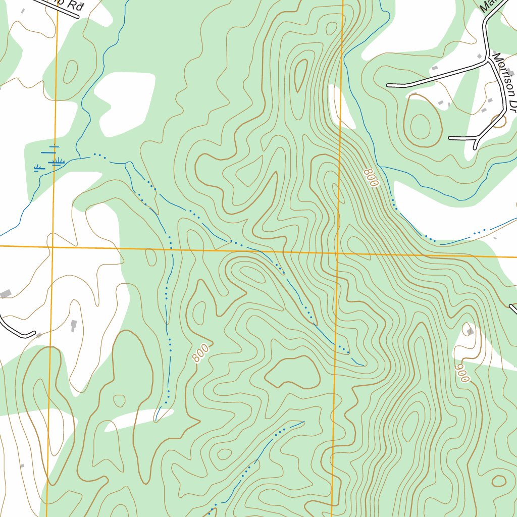 Beaverdale, GA-TN FSTopo Map by US Forest Service - Topo | Avenza Maps