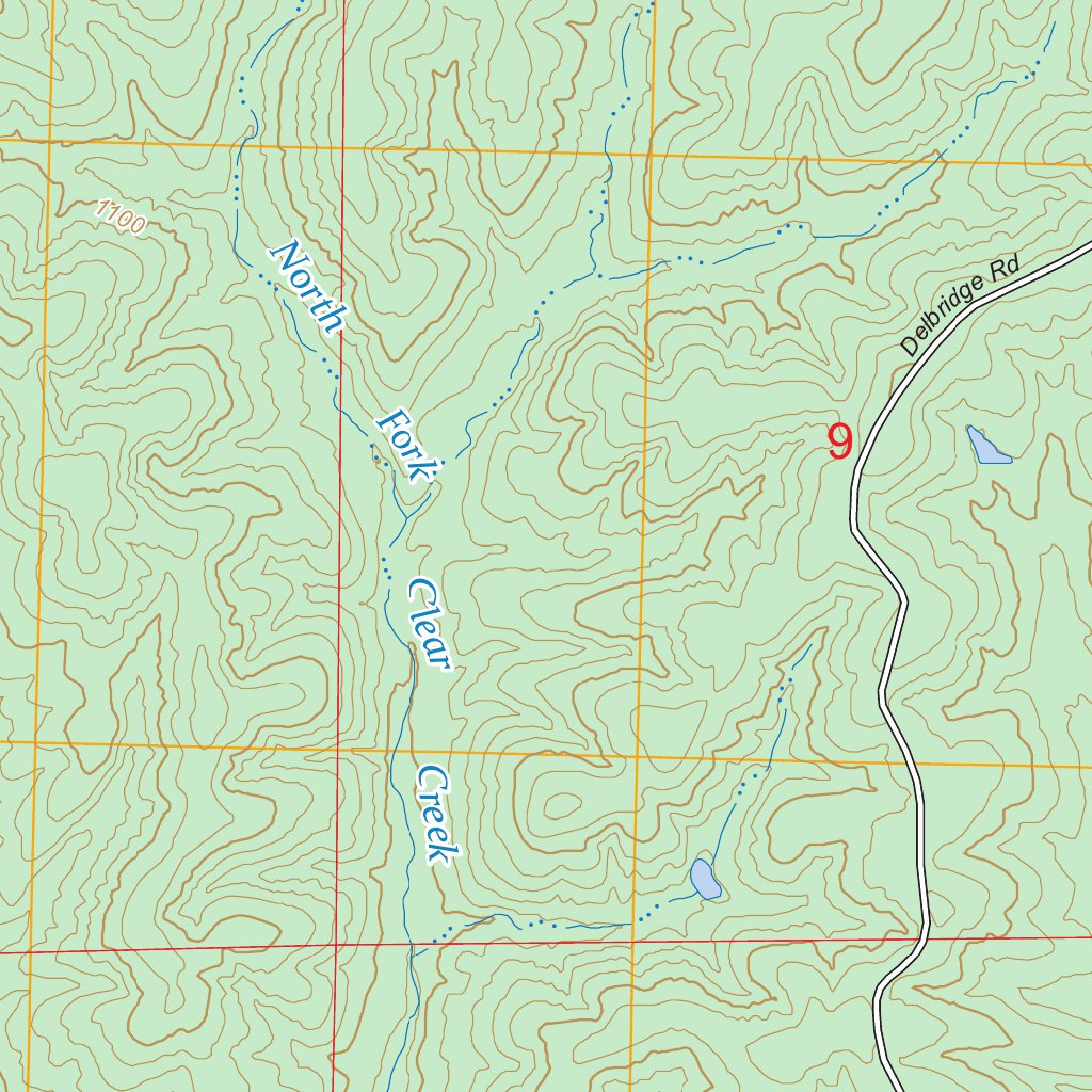 Belgrade, MO FSTopo Map by US Forest Service - Topo | Avenza Maps