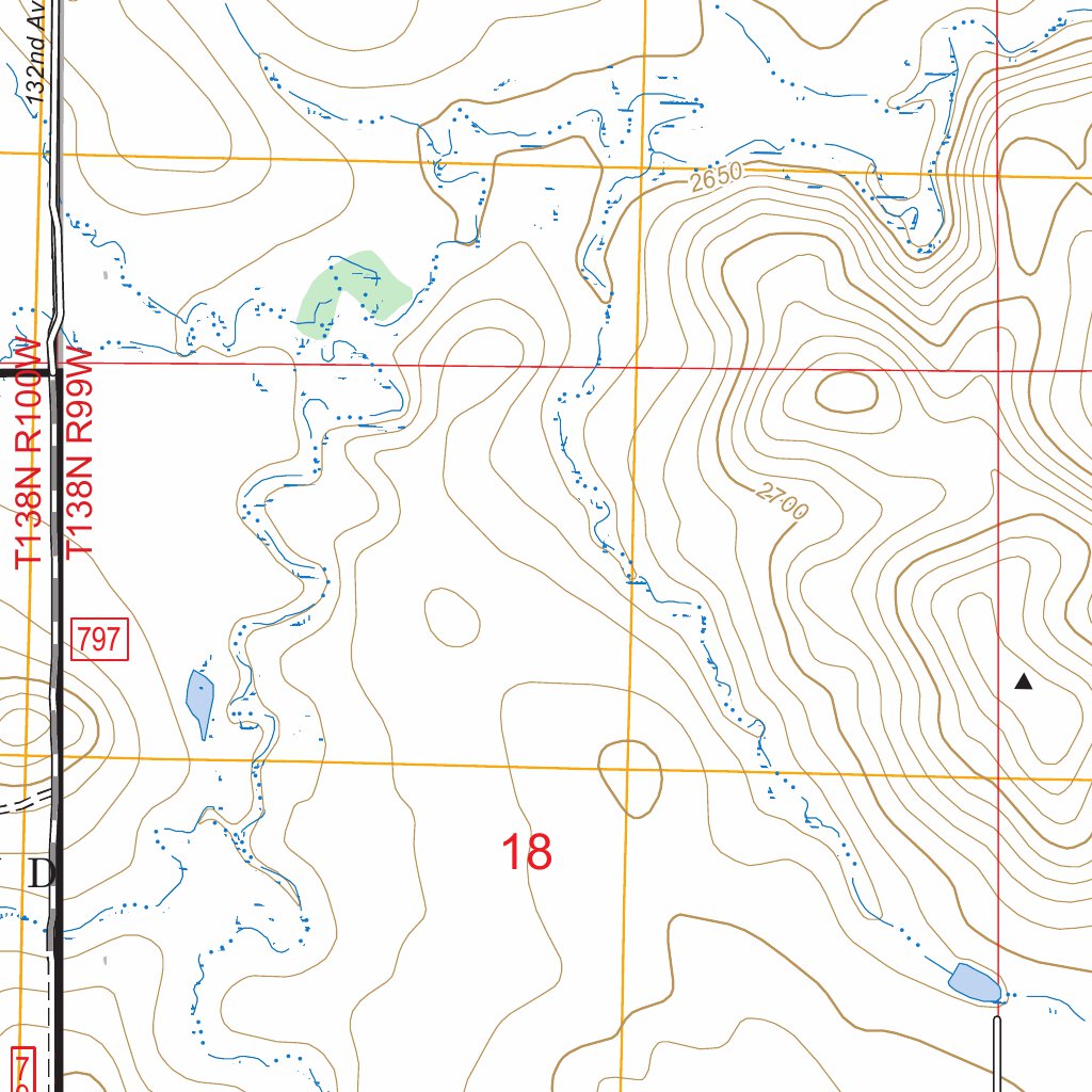 Belfield SW, ND FSTopo Map by US Forest Service - Topo | Avenza Maps